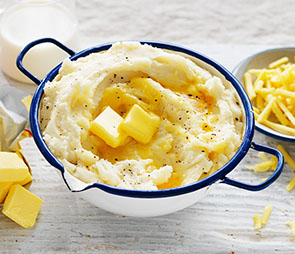 Cheesy Buttery Mash