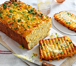 Savoury Corn Fritter Loaf
