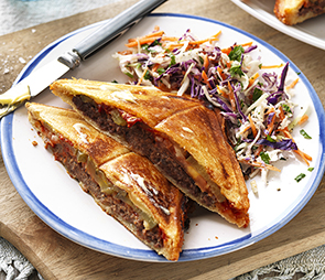 Cheeseburger Jaffle